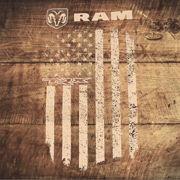 Ford | Shirts | Dodge Ram American Flag Shirt Cutoff Trx Chevy ...